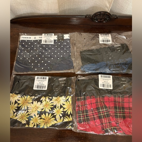 torrid | Intimates & Sleepwear | Torrid 4 Pair Of Lace Trim Panties ...